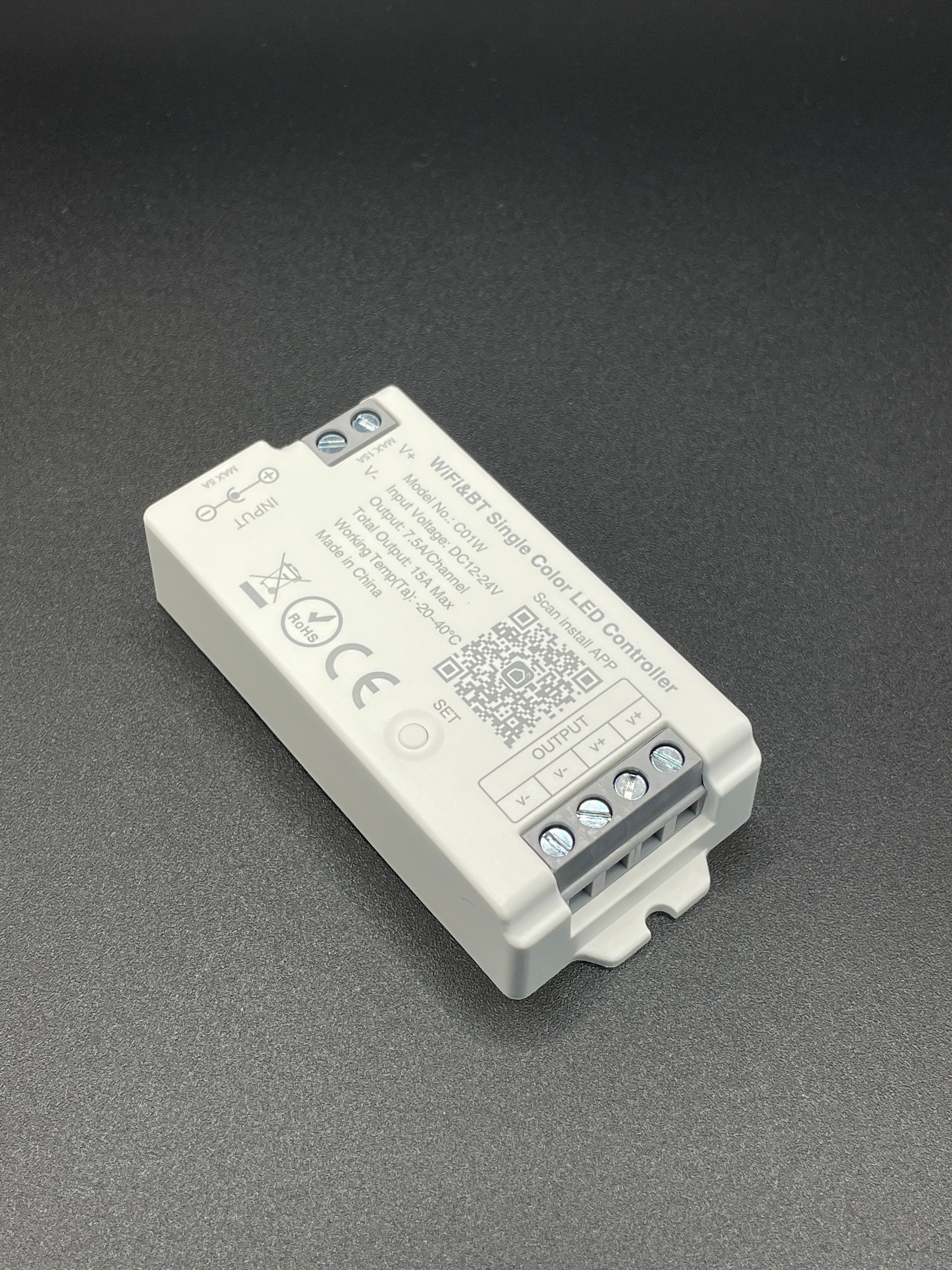 Wi-Fi & Bluetooth Single Colour LED Controller – LEDENRG